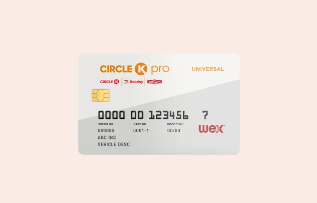 Universal Gas Card For Business Fleets | National gas card | Circle K Pro