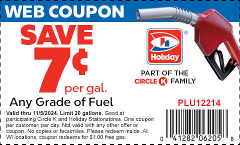 Gas Savings Coupon | Holiday Stationstores